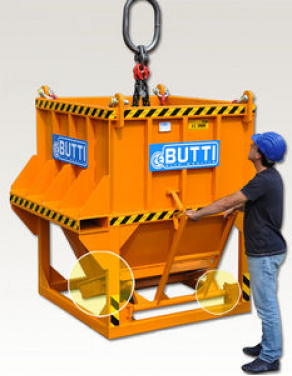 Scrap dumping skip - max. 2 000 l, max. 5 000 kg BUTTI