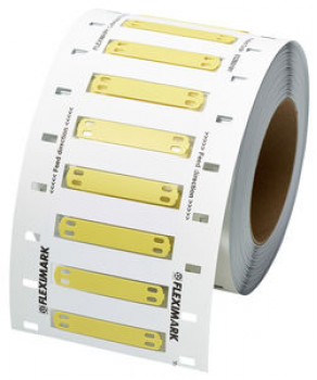 Thermal transfer label / PUR / cable marking / for cable - max. 25 x 75 ...