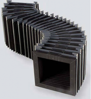 Slide protective bellows / for machining center / for laser cutting ...