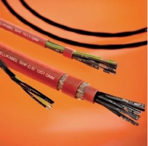 Power distribution cable / high-temperature HELUKABEL