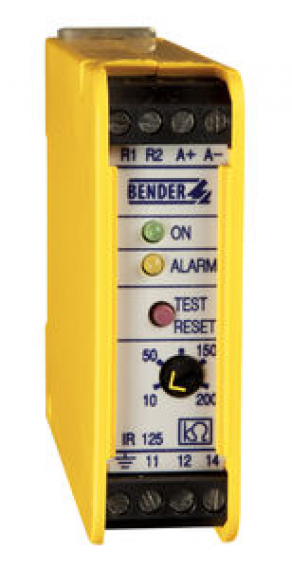 Insulation monitor - 250 V, 10 - 200 kΩ | ISOMETER® IR125Y-4 series BENDER