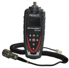 Portable vibration meter - max. 10 kHz, max. 600 000 cpm, IP67 | MAC800 ...
