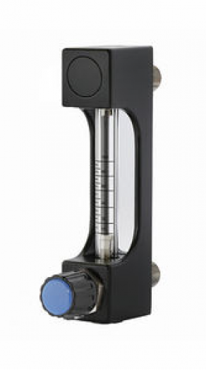 Glass tube variable-area flow meter - 0.1 - 8 000 l/h, max. 10 bar, max ...
