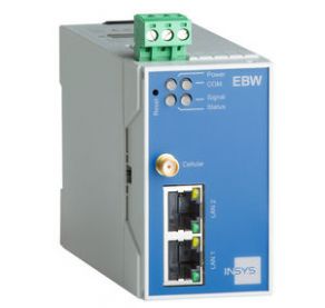 3G router / industrial / for communication / with VPN - EBW-H100 INSYS ...