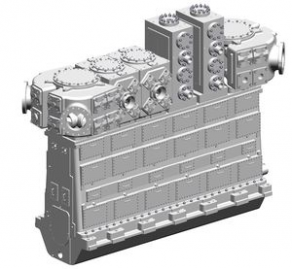 Piston compressor / stationary / for offshore applications Burckhardt ...