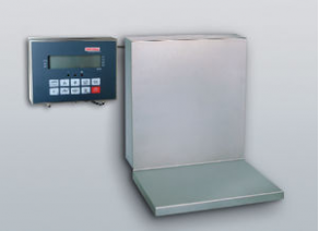 Compact scale / wall-mounted / stainless steel / digital - 60 - 150 kg ...
