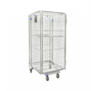 Galvanized cage cart - 720 x 800 x 1 740 mm | Cargo series LKE Group