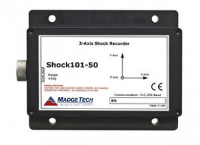 Shock recorder / triaxial - Shock101 MadgeTech