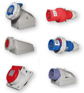 CEE plug and socket - 24 - 230 V ETI