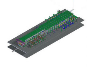 Float glass tin bath HORN Glass Industries