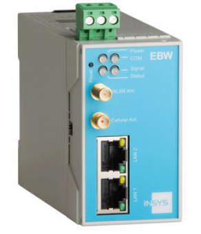 HSPA router / industrial - WLAN/HSPA | EBW-WH100 INSYS MICROELECTRONICS ...