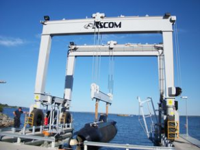 Gantry crane / rubber-tired Ascom SpA