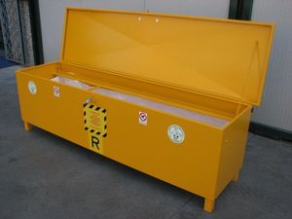 Fluorescent tube collection container - 2 080 x 580 x 600 mm airbank