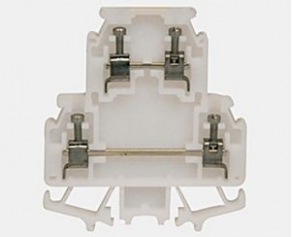 High density terminal block / finger-safe BACO